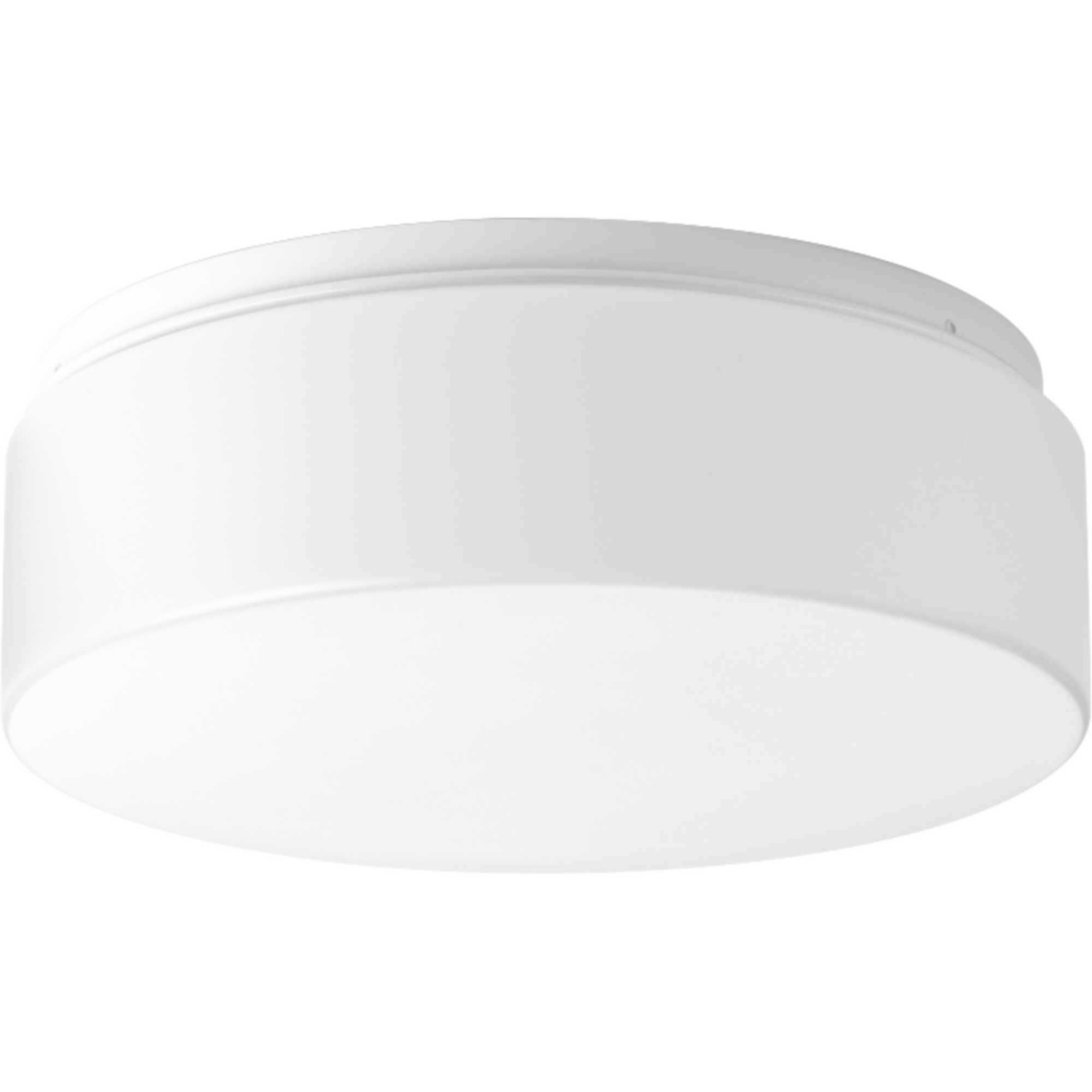 Progress P730005-030-30 Drums And Clouds LED 11 inch White Flush Mount ...