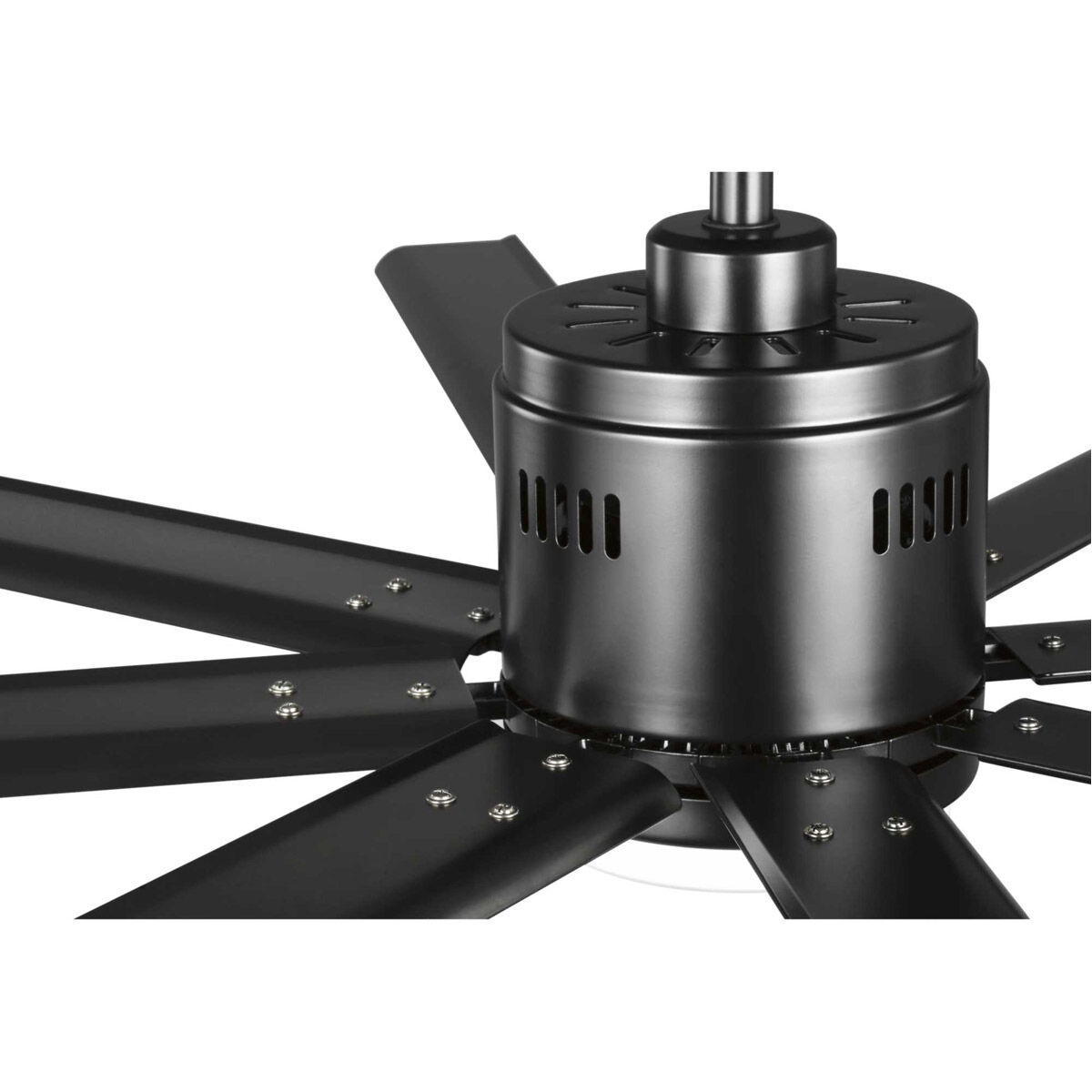 Progress P2550-3130K Vast 72 inch Black Ceiling Fan, Progress LED