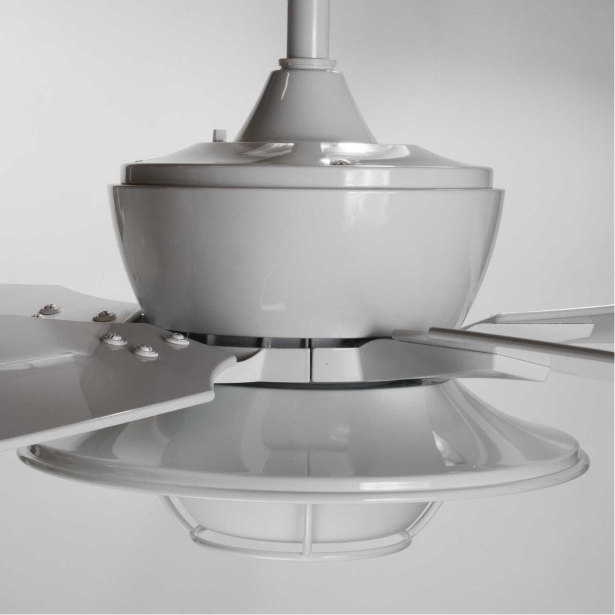 Progress P2564-3030K Montague 60 inch White Indoor/Outdoor Ceiling Fan ...