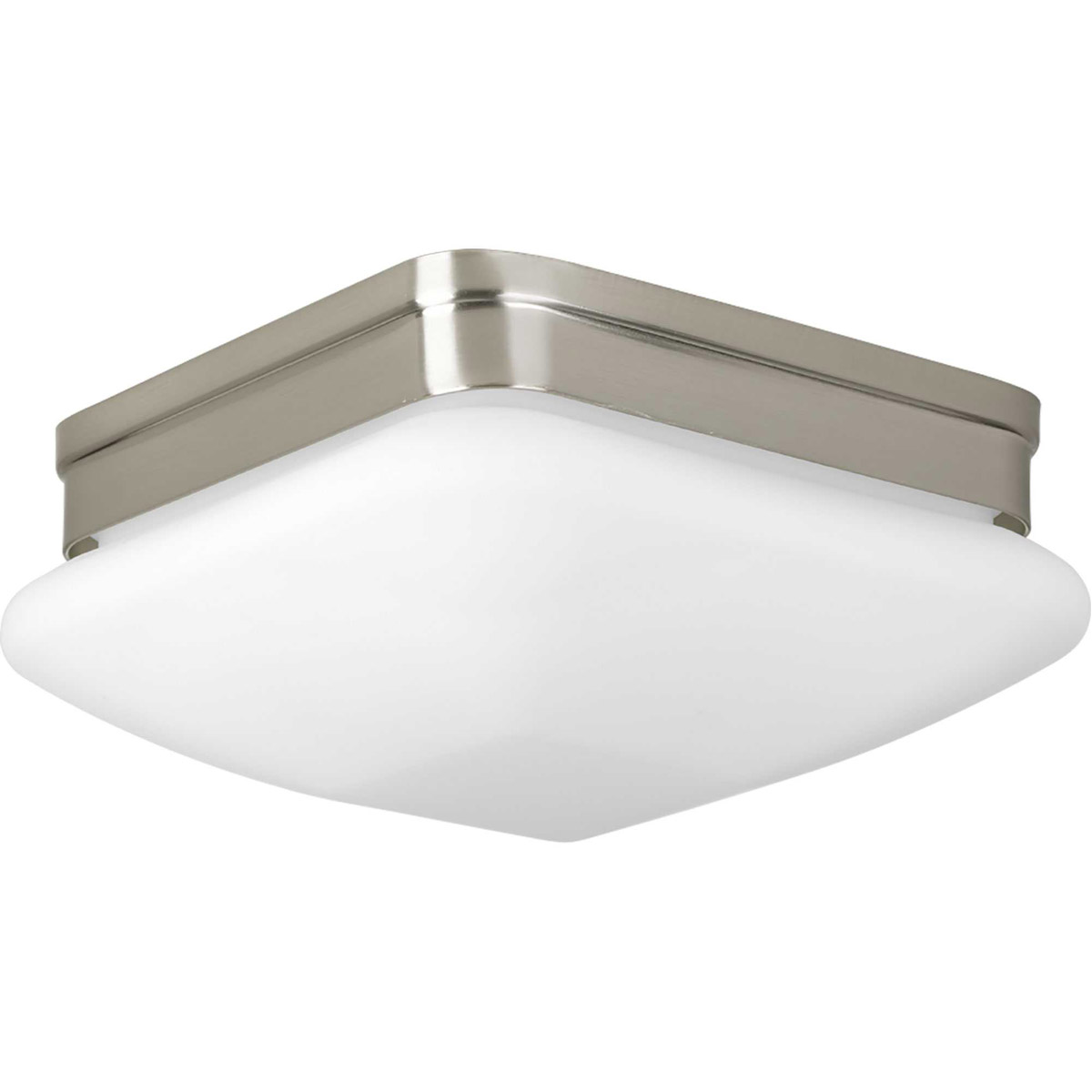 Progress P3549-09 Appeal 2 Light 9 inch Brushed Nickel Flush Mount ...