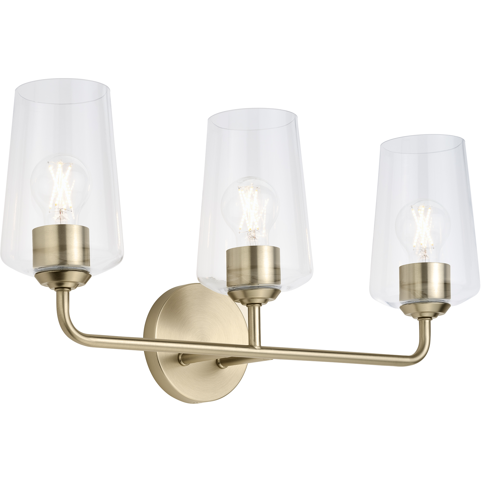 Celino 3 Light 23.25 inch Champagne Bronze Vanity Light Wall Light