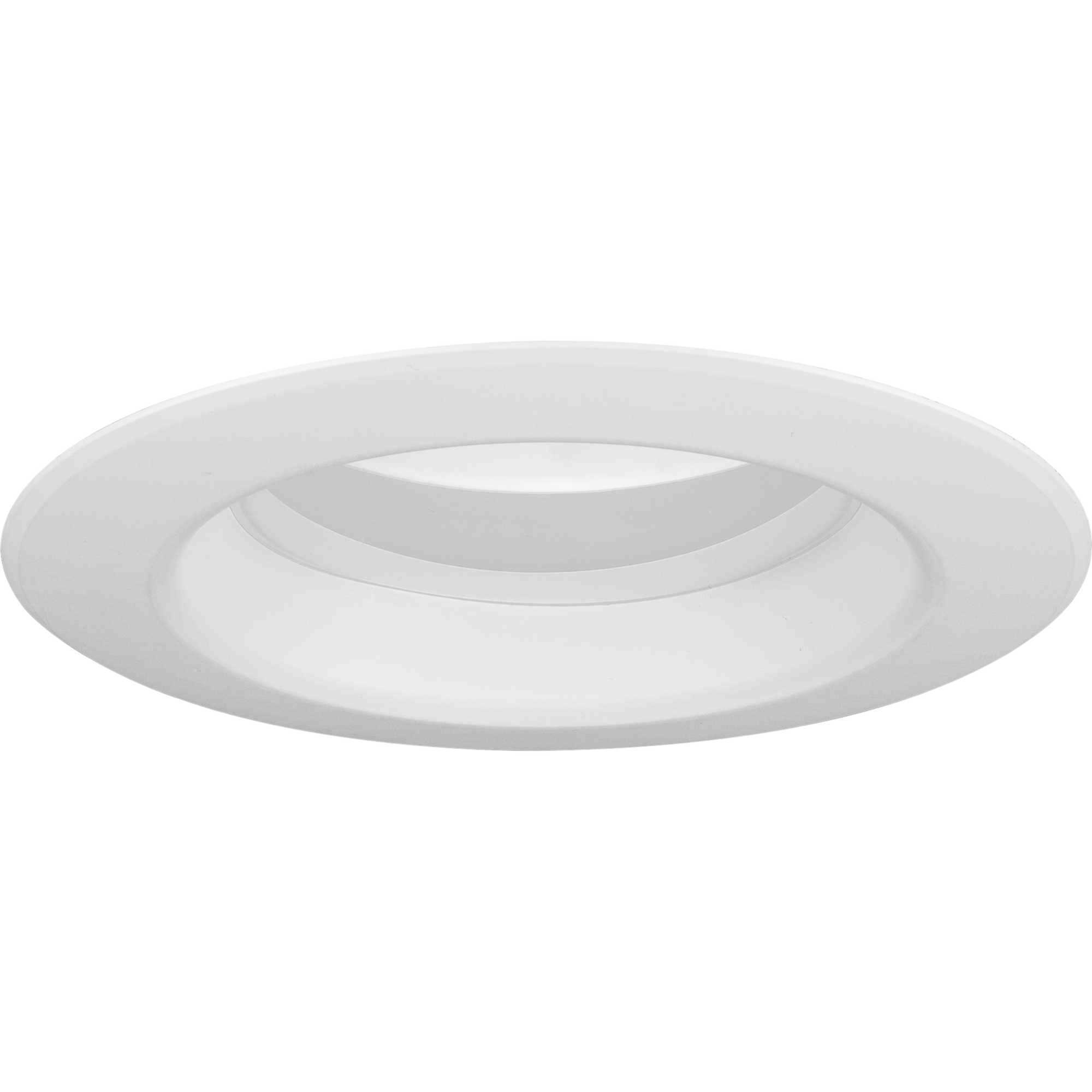 Progress P800002-028-30 Intrinsic Satin White Recessed Trim, Progress LED
