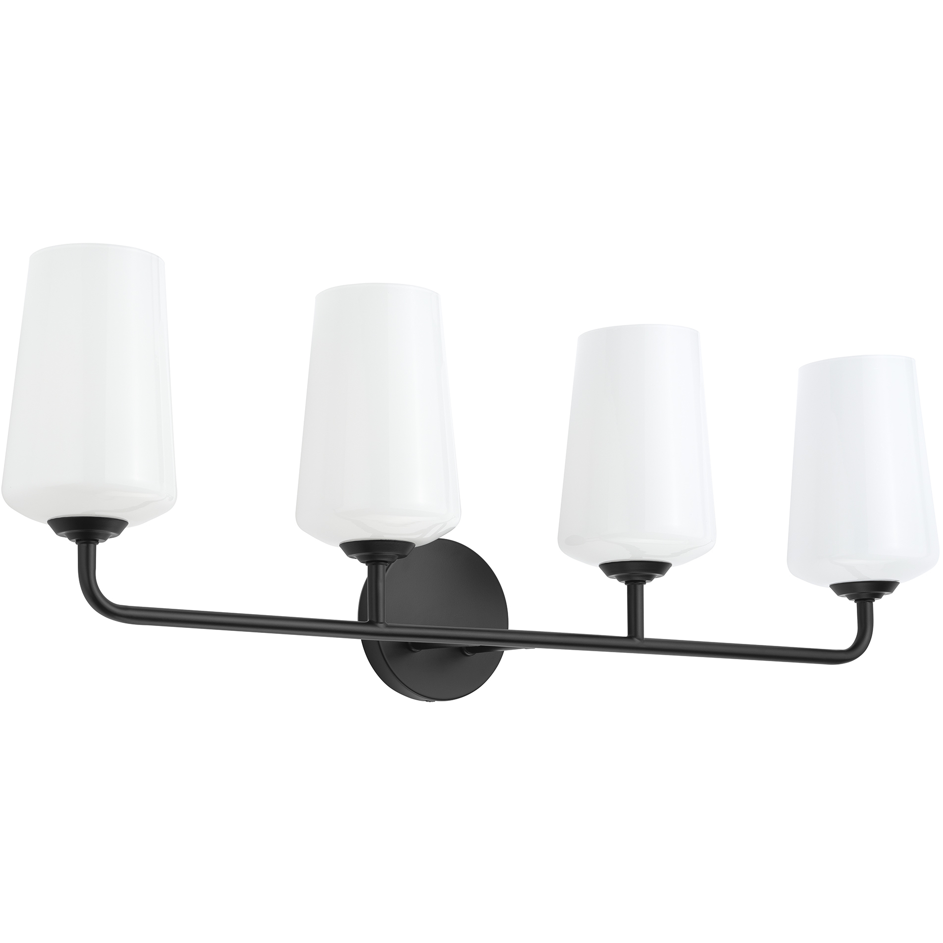 Celino 4 Light 32.5 inch Black Vanity Light Wall Light