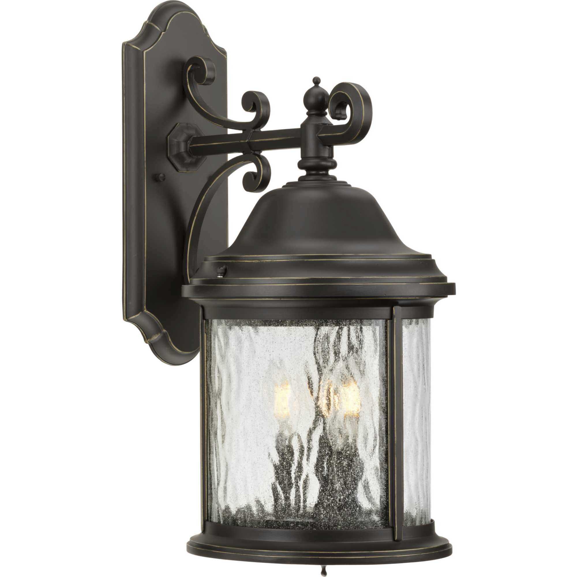 Progress P5651-20 Ashmore 3 Light 21 inch Antique Bronze Outdoor Wall Lantern