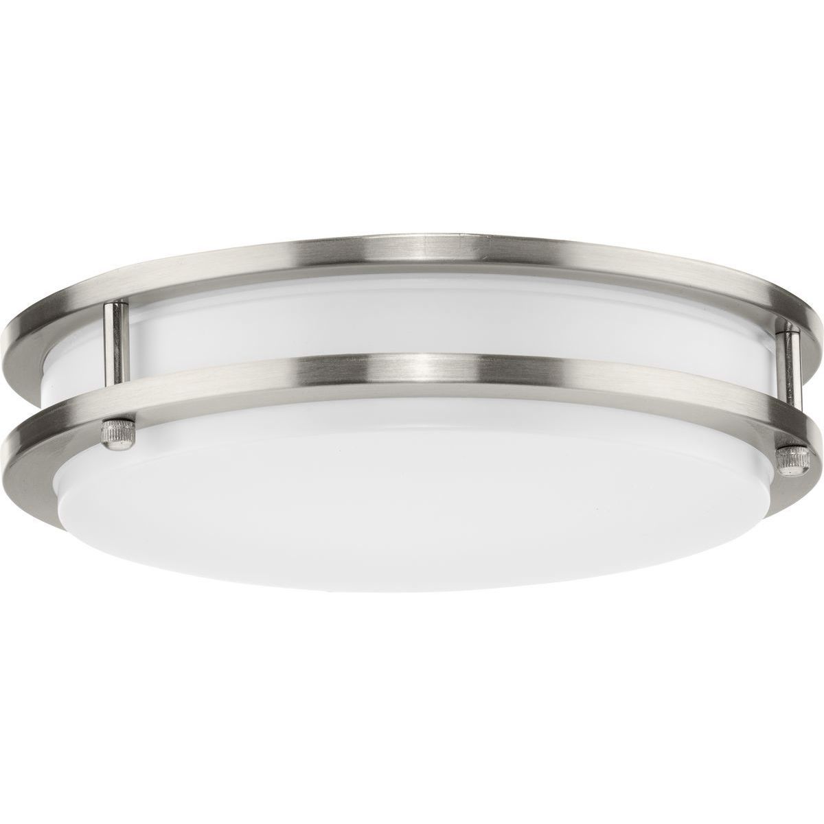 Progress P350274-009-CS Abide LED LED 10.24 inch Brushed Nickel Flush ...