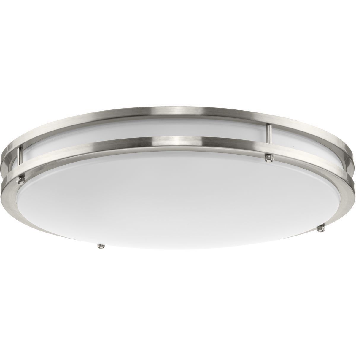 Progress P350276-009-CS Abide LED LED 17.7 inch Brushed Nickel Flush ...